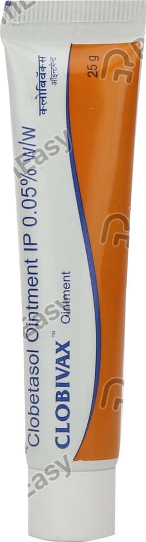 Clobivax 0.05 %W/W Ointment (25): Uses, Side Effects, Price & Dosage ...