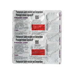 Pansec Dsr Strip Of 15 Capsules - Uses, Side Effects, Dosage ...