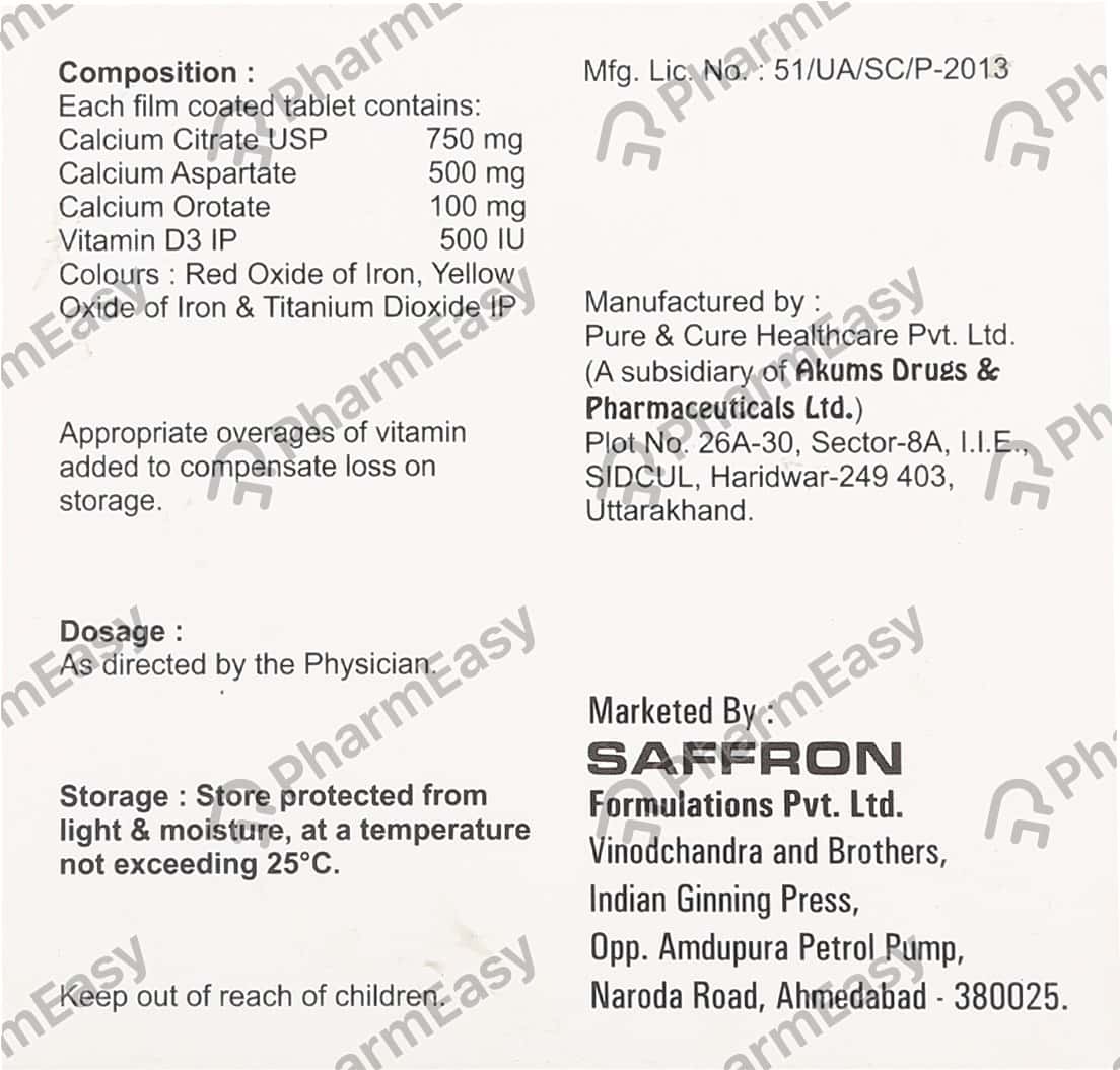 Buy Calvaro Strip Of 15 Tablets Online at Flat 15% OFF | PharmEasy