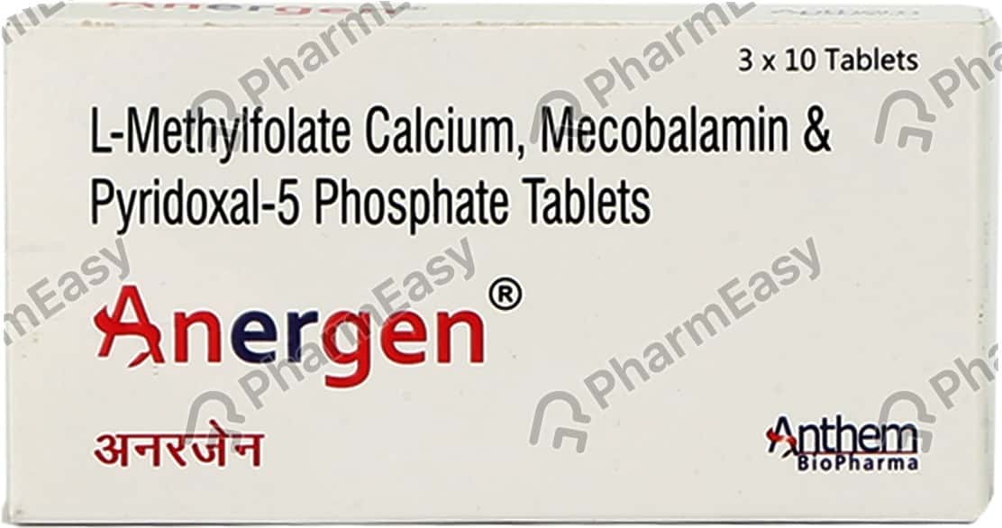 Anergen Strip Of 10 Tablets: Uses, Side Effects, Price & Dosage | PharmEasy