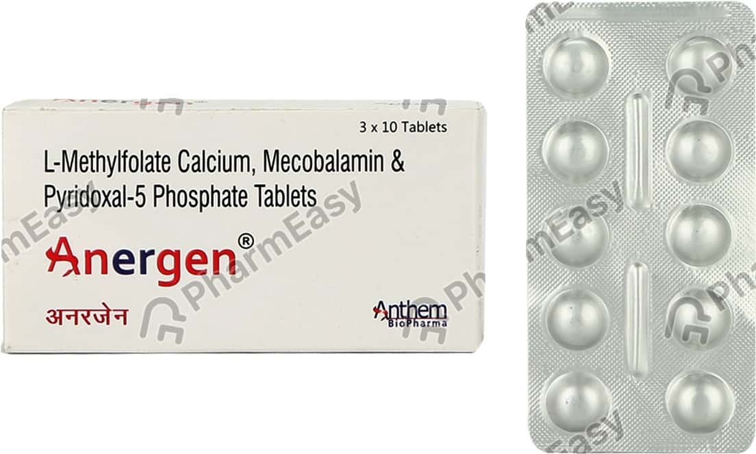 Anergen Strip Of 10 Tablets: Uses, Side Effects, Price & Dosage | PharmEasy