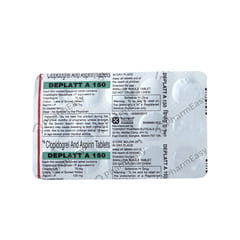 Deplatt A 150 Strip Of 15 Tablets - Uses, Side Effects, Dosage ...