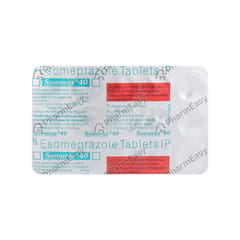 Sompraz 40 MG Tablet (15) - Uses, Side Effects, Dosage, Composition ...