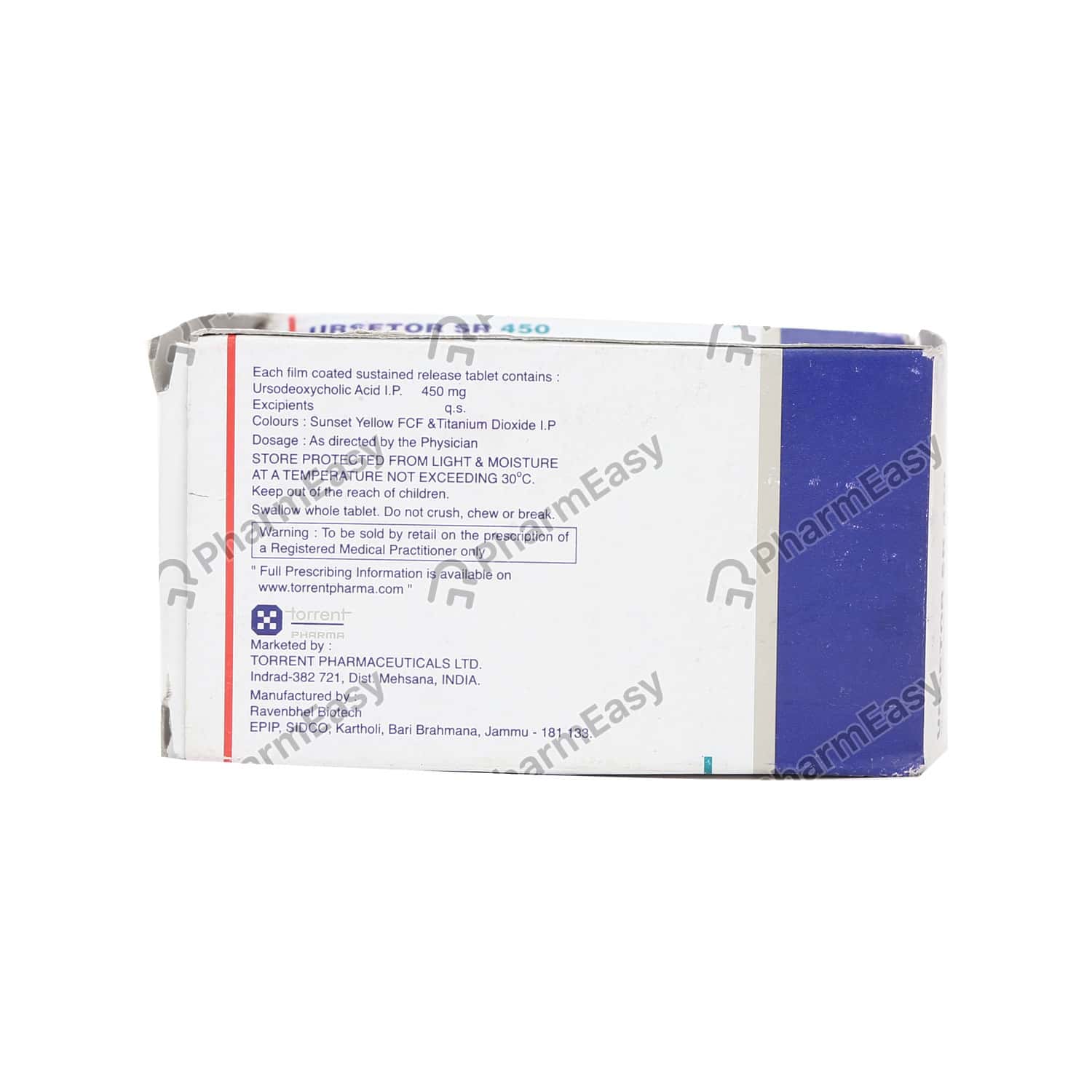 Buy Ursetor Sr 450 MG Tablet (10) Online at Flat 18% OFF* | PharmEasy