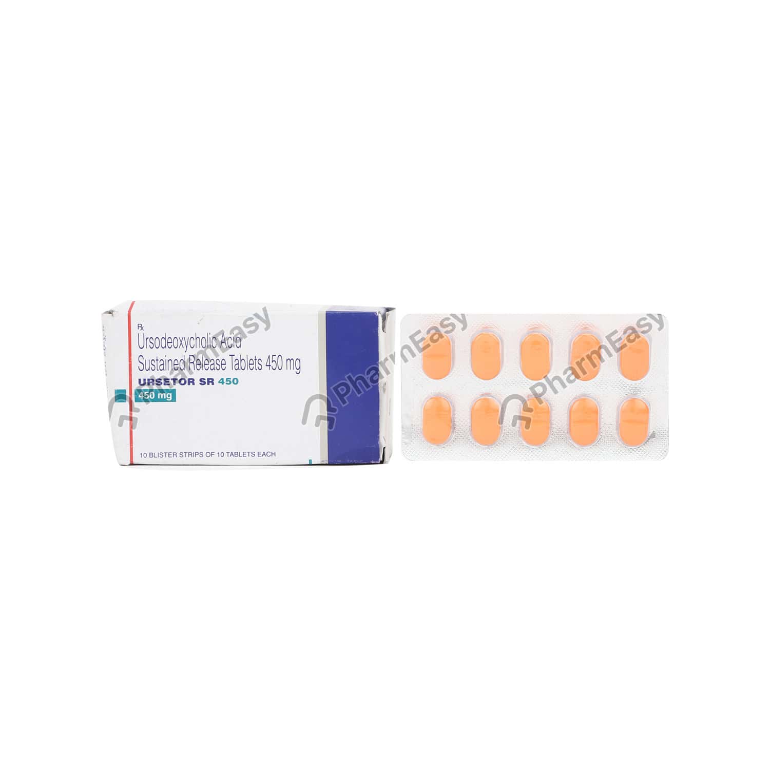 Buy Ursetor Sr 450 MG Tablet (10) Online at Flat 18% OFF* | PharmEasy