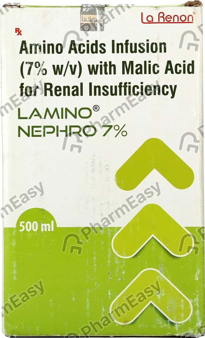 Buy Lamino Nephro 7% Bottle Of 500ml Infusion Online & Save Up to 24% ...