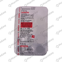 Aldactone 25 MG Tablet (10): Uses, Side Effects, Price & Dosage | PharmEasy