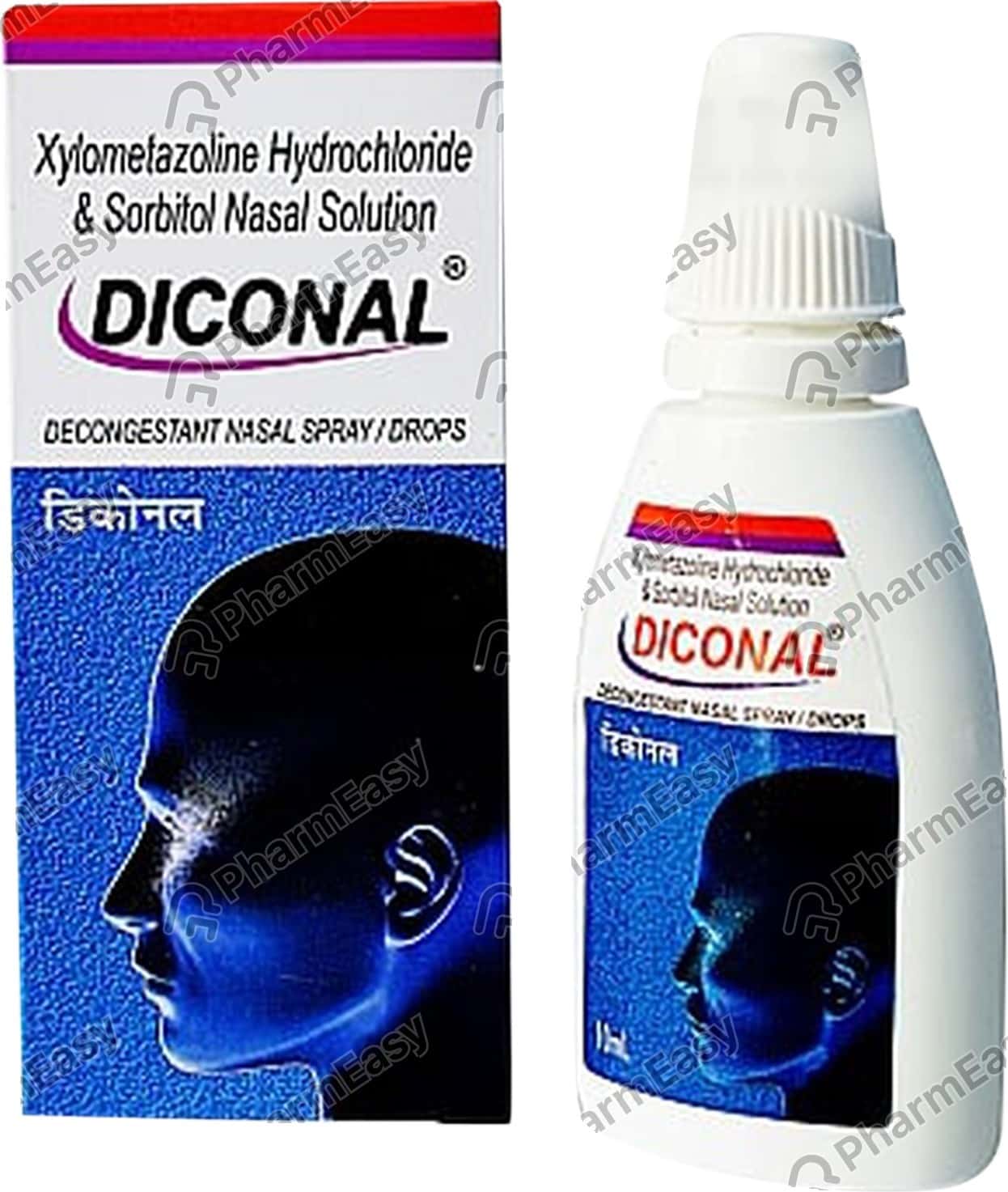 Buy Diconal Decongestant Bottle Of 10ml Nasal Drop/Spray Online at Flat ...