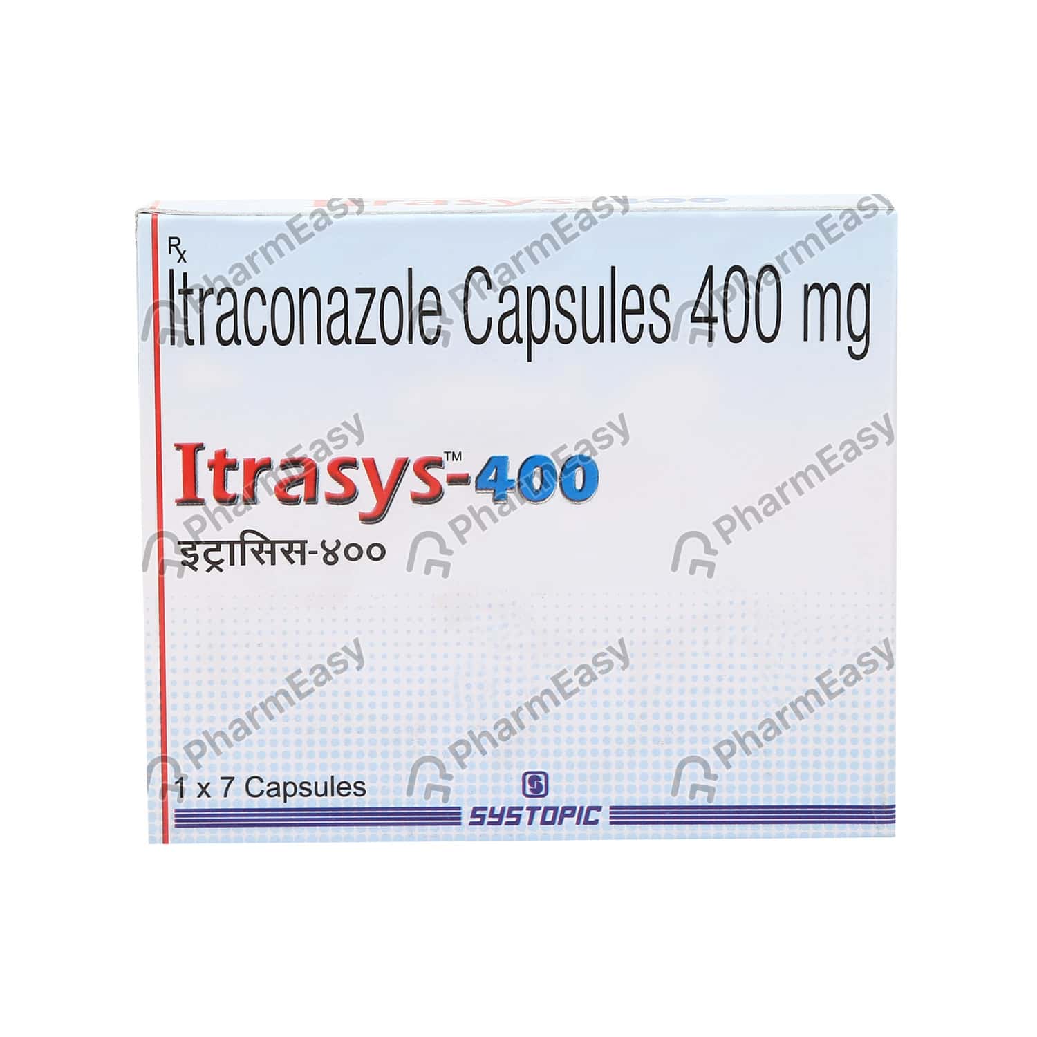 Itrasys 400 MG Capsule (7) - Uses, Side Effects, Dosage, Composition ...