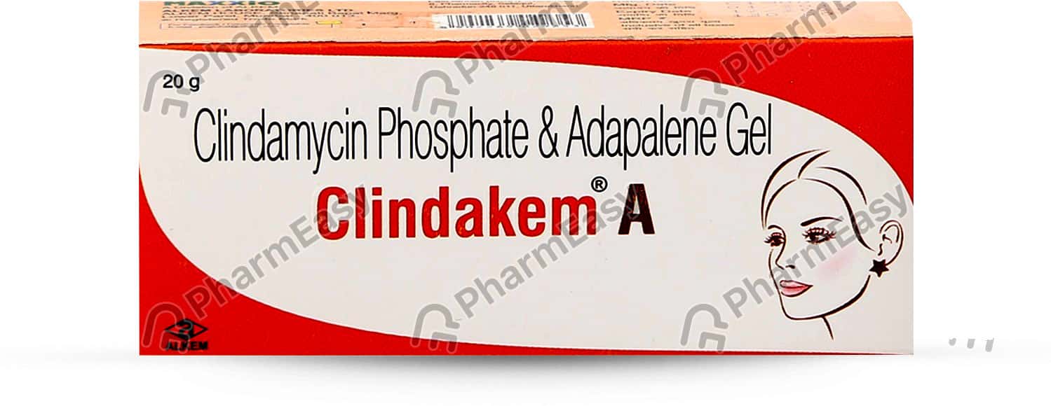 Clindakem A Gel 20gm: Uses, Side Effects, Price & Dosage | PharmEasy