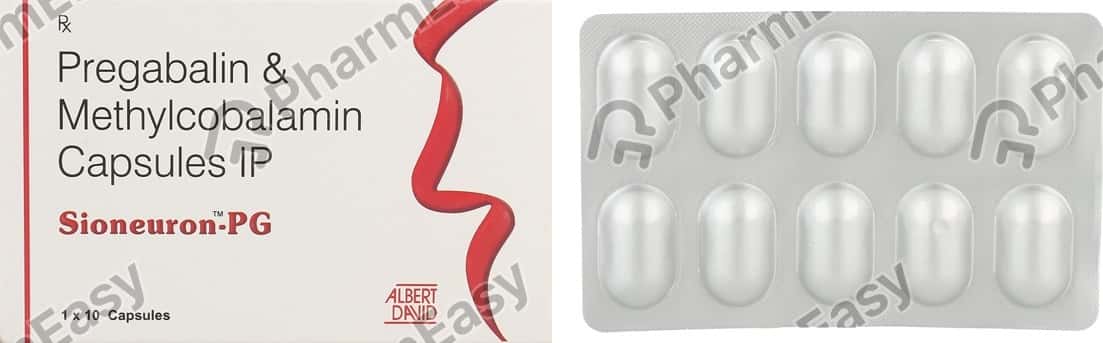 Sioneuron Pg Strip Of 10 Capsules: Uses, Side Effects, Price & Dosage ...