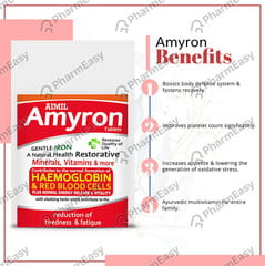 Buy AMYRON TABLETS 30'S Online & Get Upto 60% OFF at PharmEasy