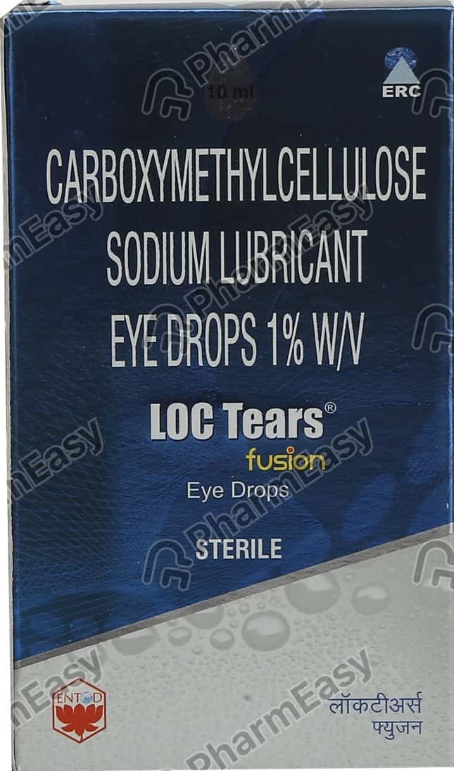 Loc Tears Fusion 1 %W/V Eye Drop (10): Uses, Side Effects, Price ...