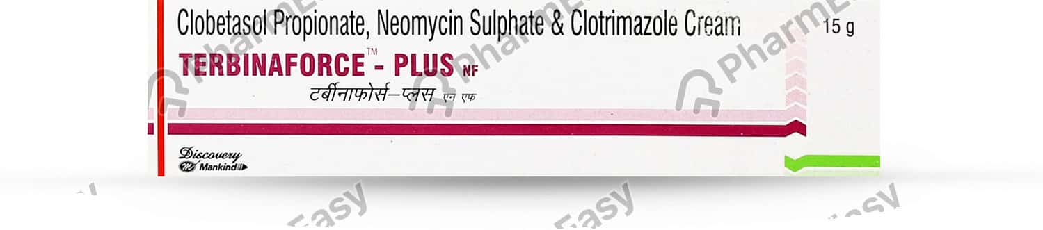 Terbinaforce Plus Nf Cream 15gm: Uses, Side Effects, Price & Dosage ...