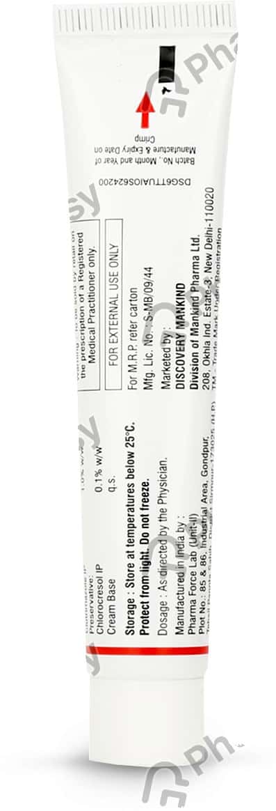 Terbinaforce Plus Nf Cream 15gm: Uses, Side Effects, Price & Dosage ...