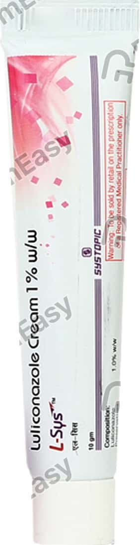 L Sys 1 % Cream (10): Uses, Side Effects, Price & Dosage | PharmEasy