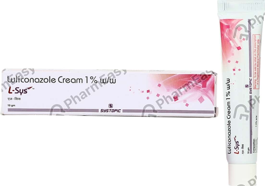 L Sys 1 % Cream (10): Uses, Side Effects, Price, Dosage & Composition ...