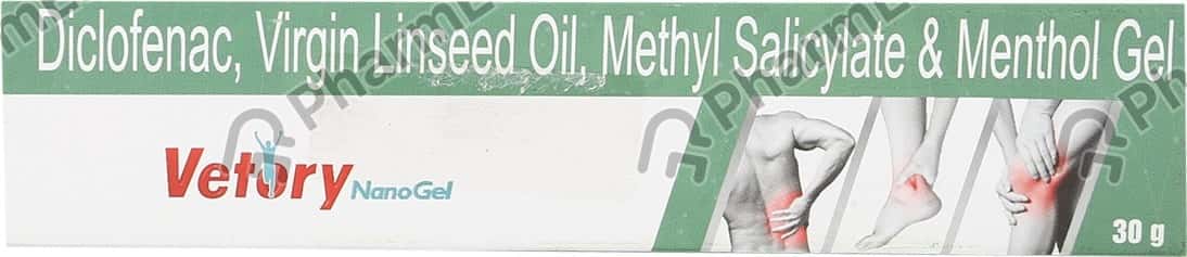 Vetory Nano Gel 30gm: Uses, Side Effects, Price & Dosage | PharmEasy