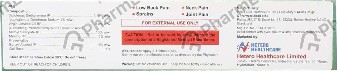 Vetory Nano Gel 30gm: Uses, Side Effects, Price & Dosage | PharmEasy