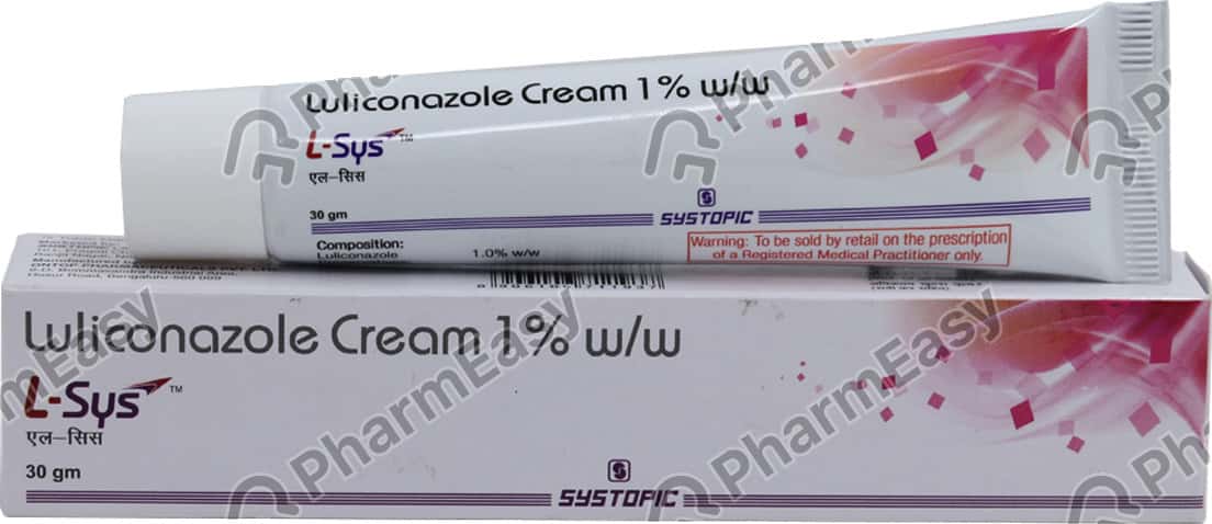L Sys 1 % Cream (30): Uses, Side Effects, Price & Dosage | PharmEasy