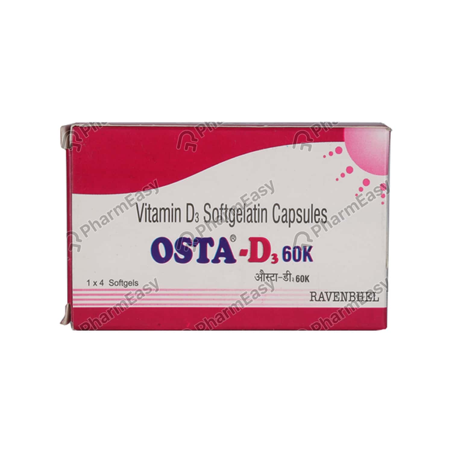 Buy Osta D3 600000 IU Capsule (4) Online at Flat 18% OFF* | PharmEasy