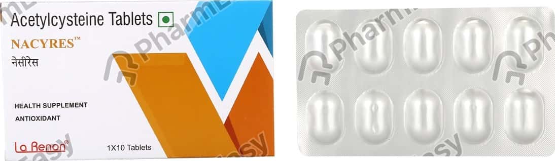Nacyres 600 MG Tablet (10): Uses, Side Effects, Price & Dosage | PharmEasy