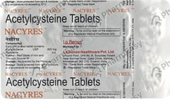 Nacyres 600 MG Tablet (10): Uses, Side Effects, Price & Dosage | PharmEasy