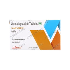 Buy Nacyres 600 MG Tablet (10) Online at Flat 18% OFF* | PharmEasy