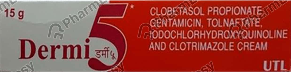 Dermibit 5 Cream 15gm: Uses, Side Effects, Price & Dosage | PharmEasy