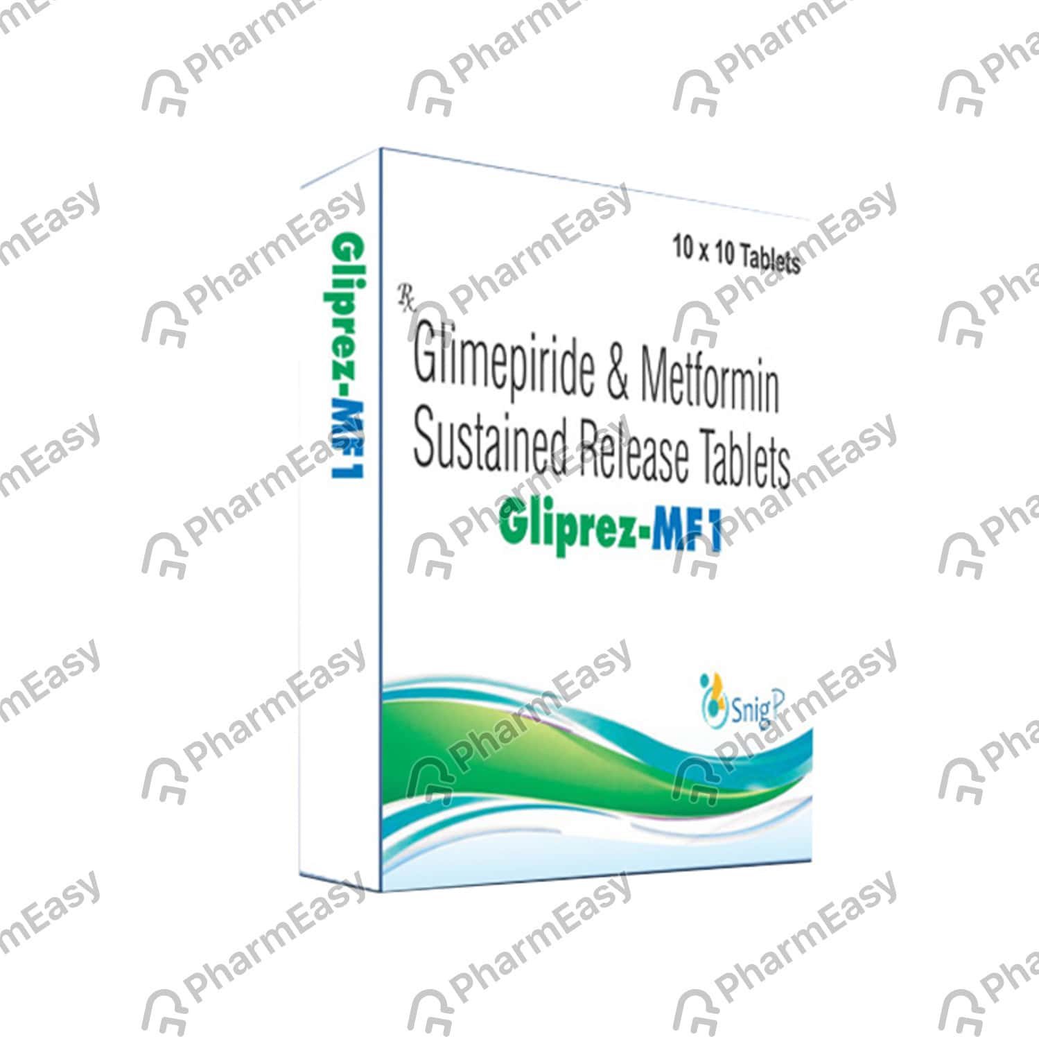 Gliprez Mf1 Strip Of 10 Tablets: Uses, Side Effects, Price & Dosage ...