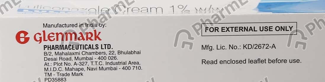 Luligee 1 %W/W Cream (30): Uses, Side Effects, Price & Dosage | PharmEasy