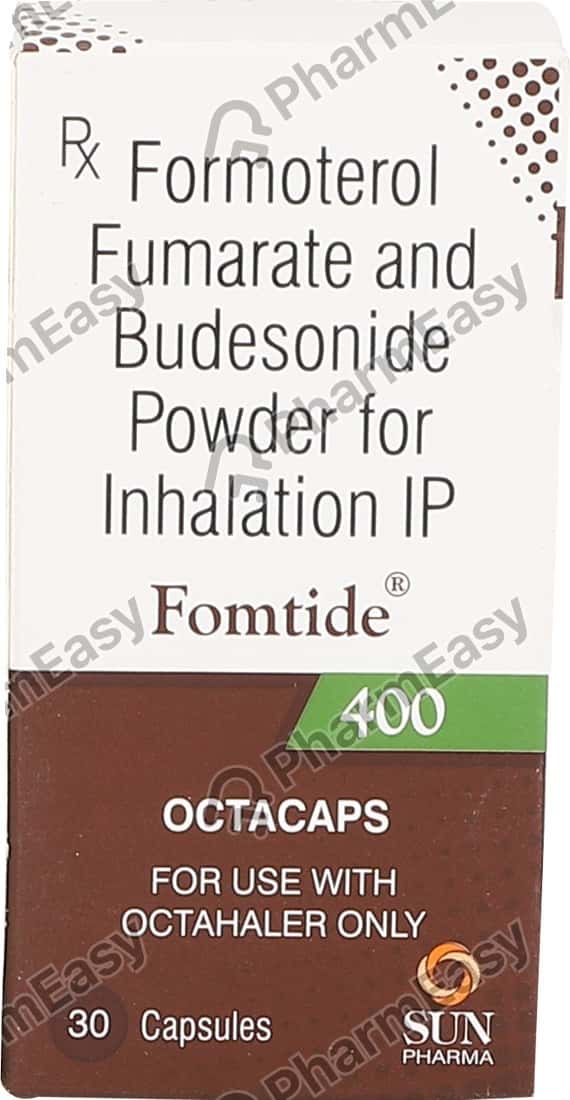 Fomtide 400 Octacap 30'S: Uses, Side Effects, Price & Dosage | PharmEasy