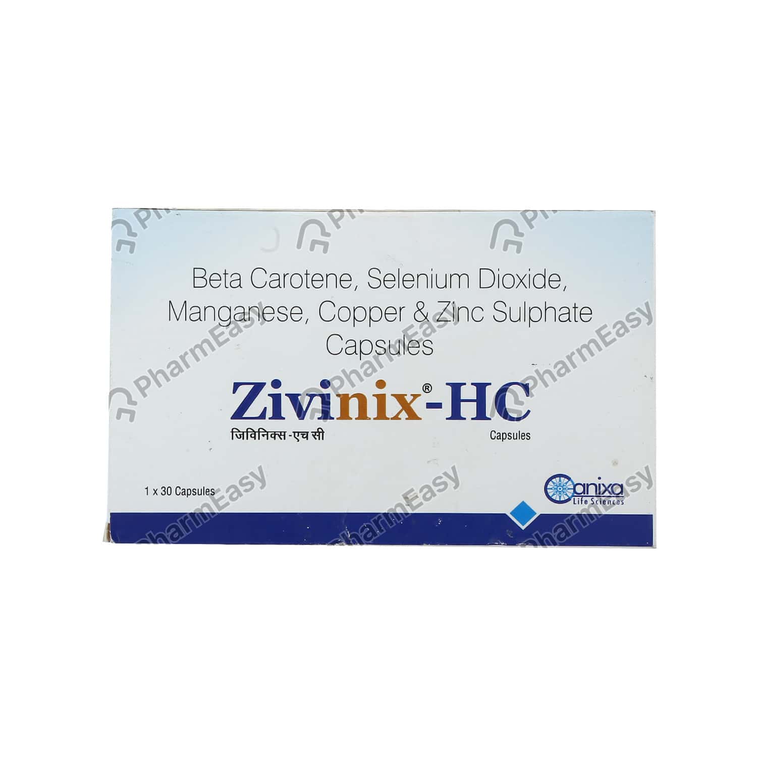 Buy Zivinix Hc Cap 30'S Online at Flat 18% OFF* | PharmEasy