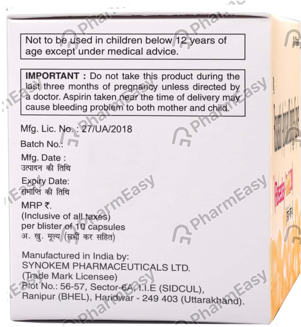 Roseday Gold 20 Strip Of 10 Capsules: Uses, Side Effects, Price, Dosage ...