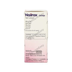 Buy Nailrox 8 % Nail Lacquer (5) Online at Flat 18% OFF* | PharmEasy