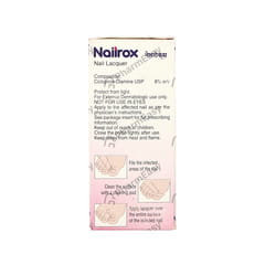 Buy Nailrox 8 % Nail Lacquer (5) Online at Flat 18% OFF* | PharmEasy