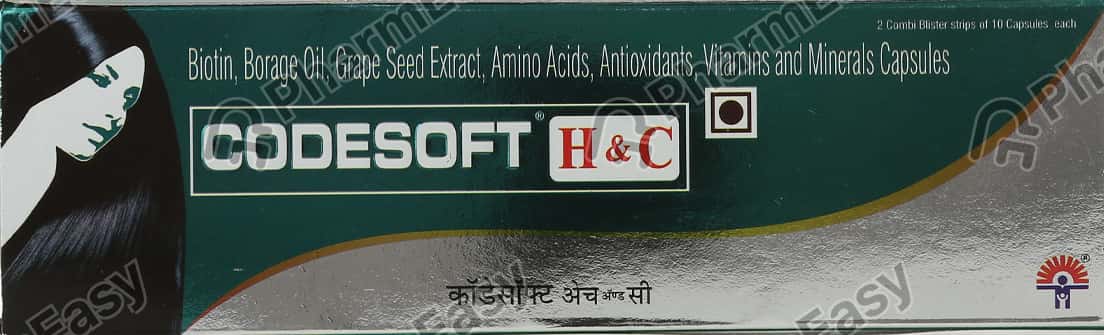Buy Codesoft H & C Strip Of 10 Capsules Online at Flat 15% OFF | PharmEasy