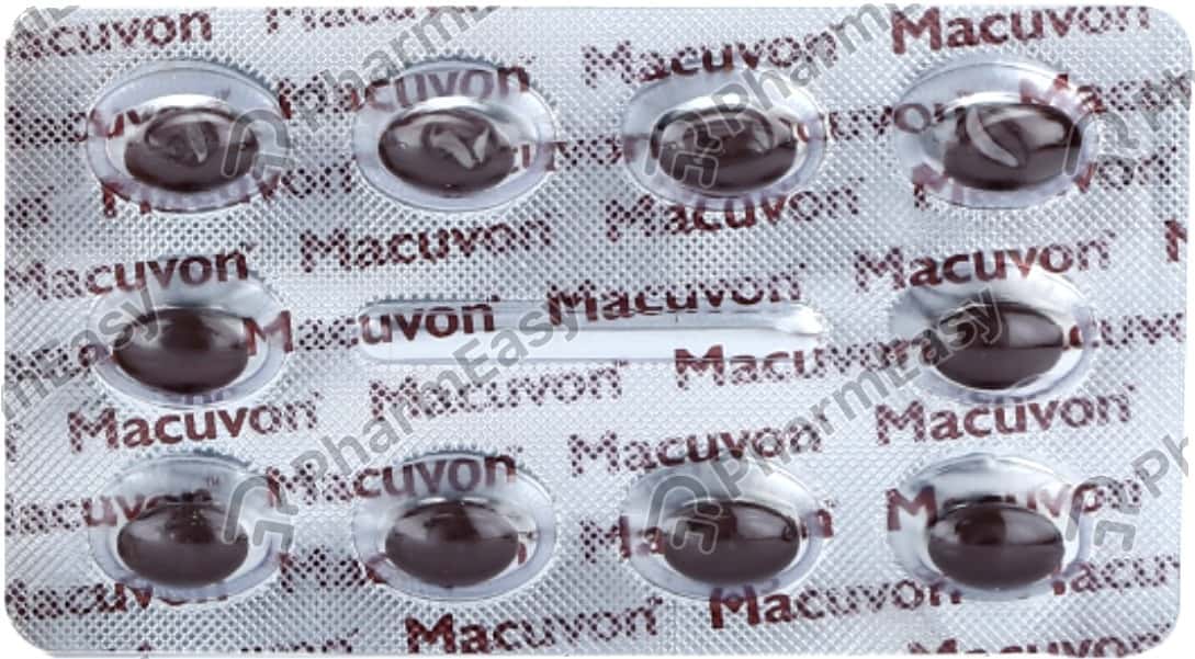 Buy Macuvon Capsule (10) Online at Flat 15% OFF | PharmEasy