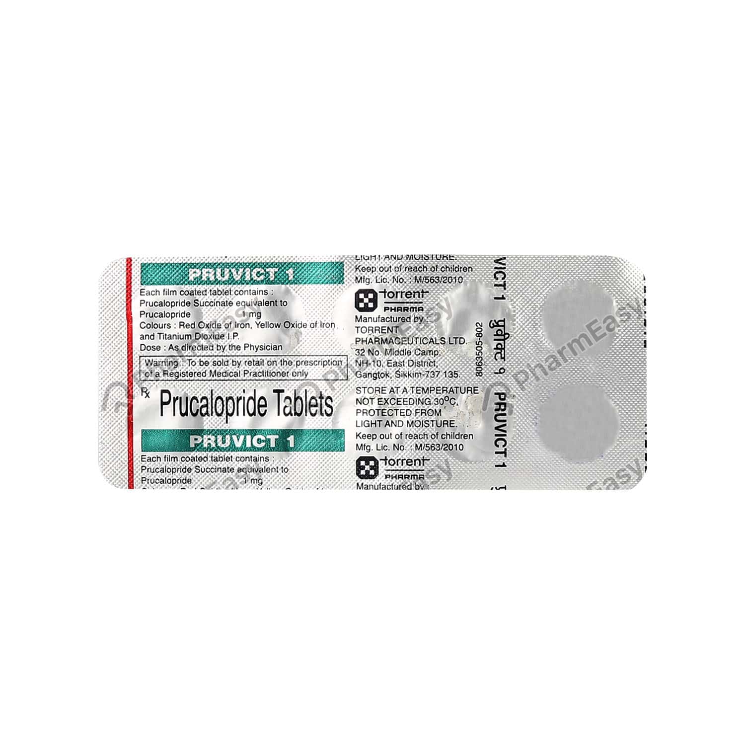 Buy Pruvict 1 MG Tablet (10) Online at Flat 18% OFF* | PharmEasy