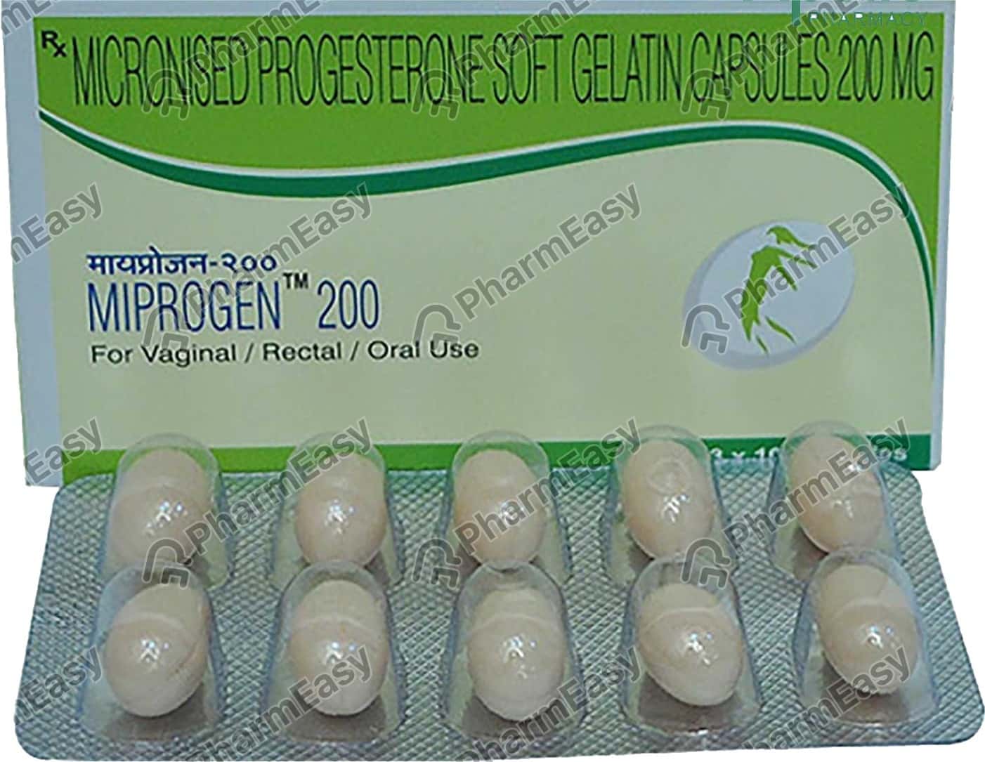 Miprogen Sr 200 MG Tablet (10): Uses, Side Effects, Price, Dosage ...