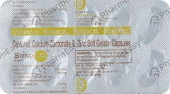 Bonocal Strip Of 10 Capsules: Uses, Side Effects, Price & Dosage ...
