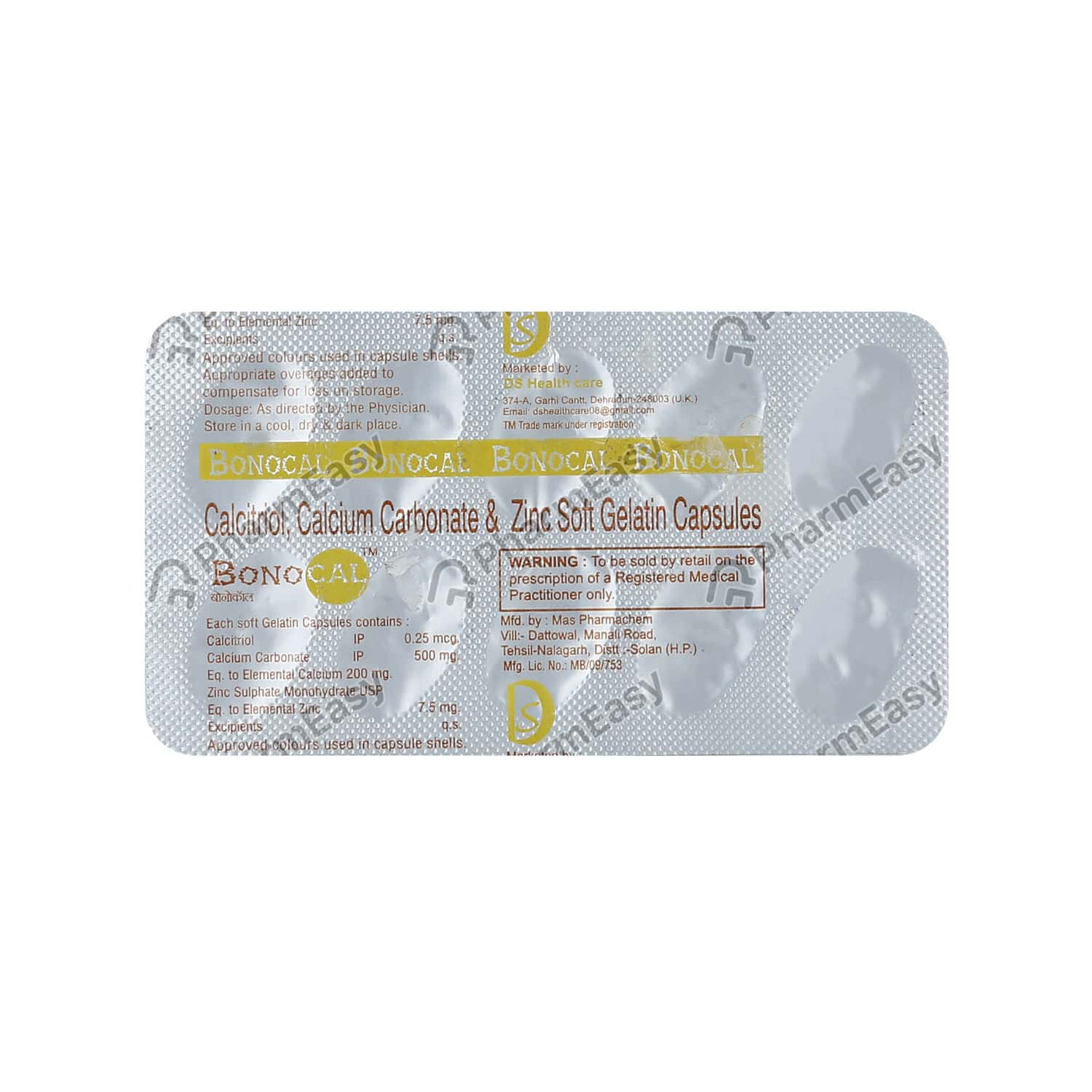 Buy Bonocal Strip Of 10 Capsules Online at Flat 18% OFF* | PharmEasy