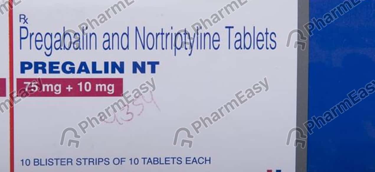 Pregalin NT 75/10 tablet: Uses, Side-effects, Price, Dosage & More Info ...