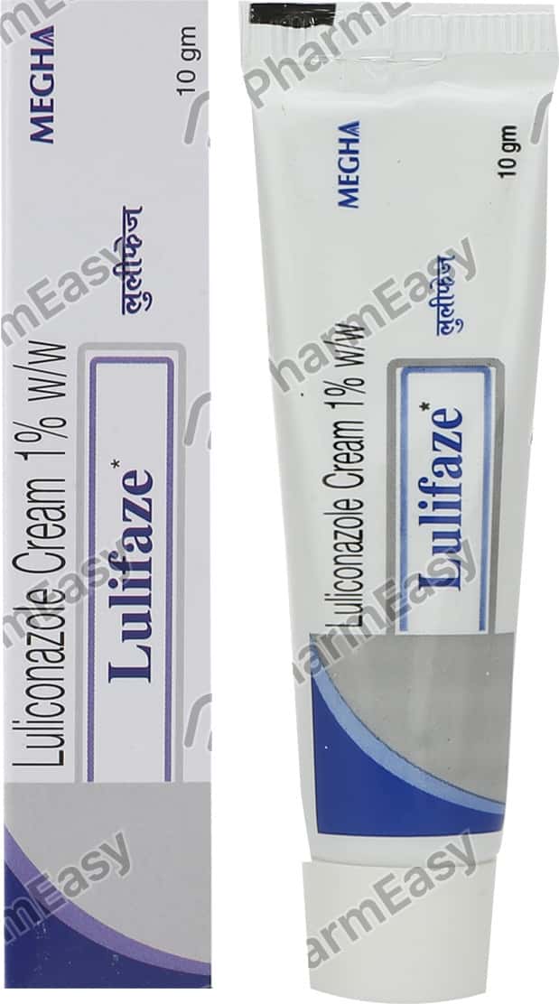 Lulifaze 1 % Cream (10): Uses, Side Effects, Price & Dosage | PharmEasy