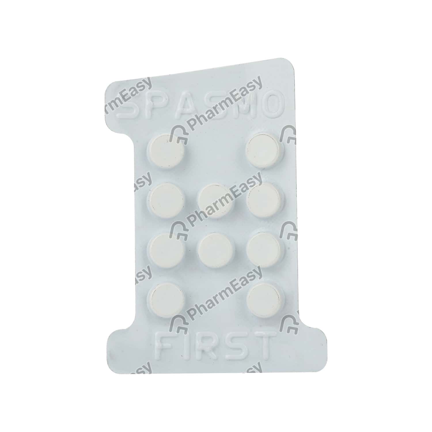 Spasmofirst Strip Of 10 Tablets - Uses, Side Effects, Dosage ...