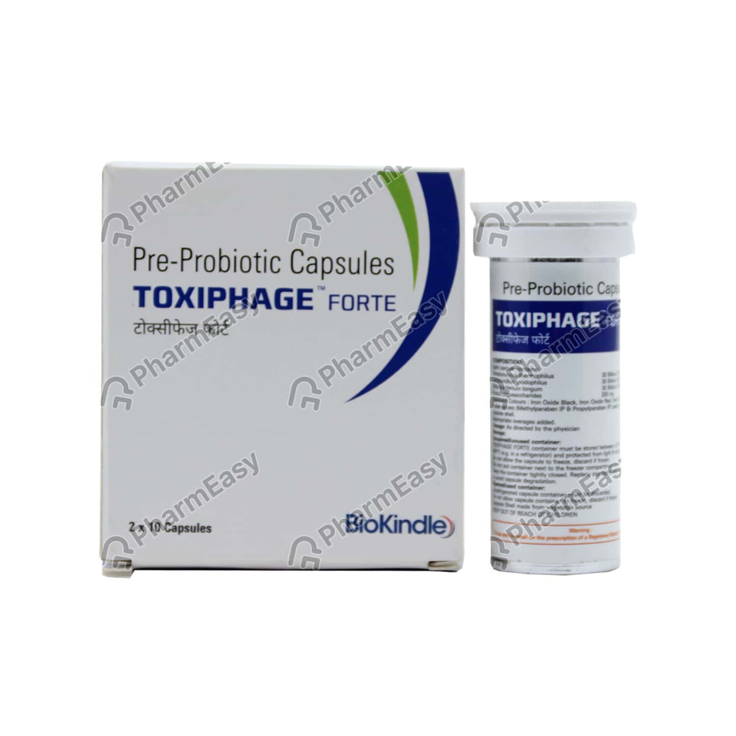 Buy Toxiphage Forte Bottle Of 10 Capsules Online at Flat 18% OFF ...