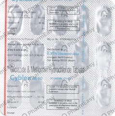 Cyblex M 80mg Strip Of 15 Tablets: Uses, Side Effects, Price & Dosage ...