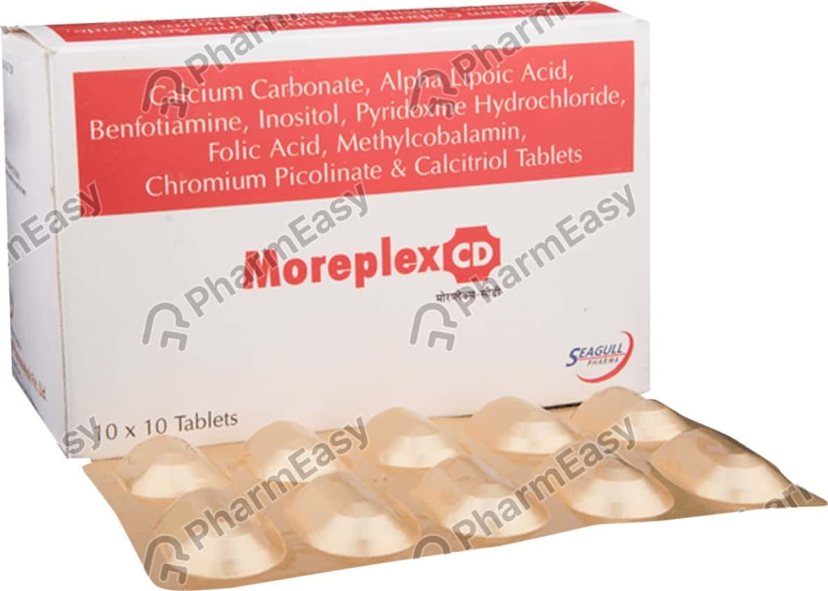 Buy Moreplex Cd Tablet (10) Online at Flat 15% OFF | PharmEasy