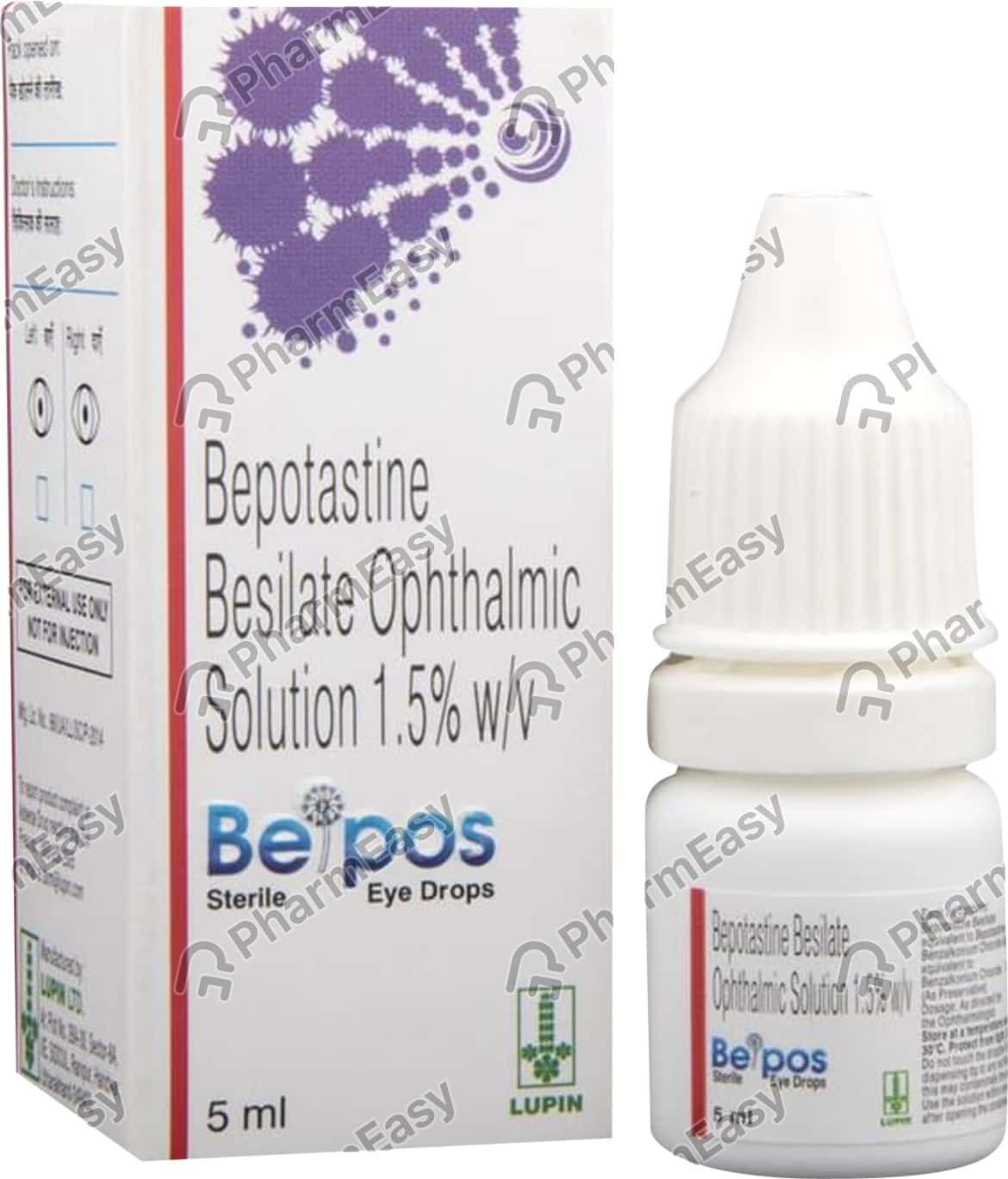 Buy Beipos 1.5 % Eye Drop (5) Online at Flat 15% OFF | PharmEasy