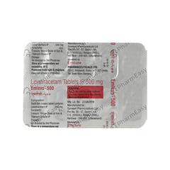 Buy Emlevo 500 MG Tablet (10) Online at Flat 18% OFF* | PharmEasy